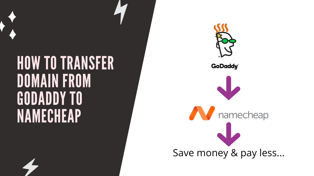 How to transfer domain from GoDaddy to NameCheap