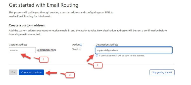 Professional Email Address with Cloudflare and Gmail (Guide)