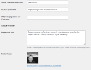 How To Add An Author Box To WordPress For GeneratePress Theme Without Plugin